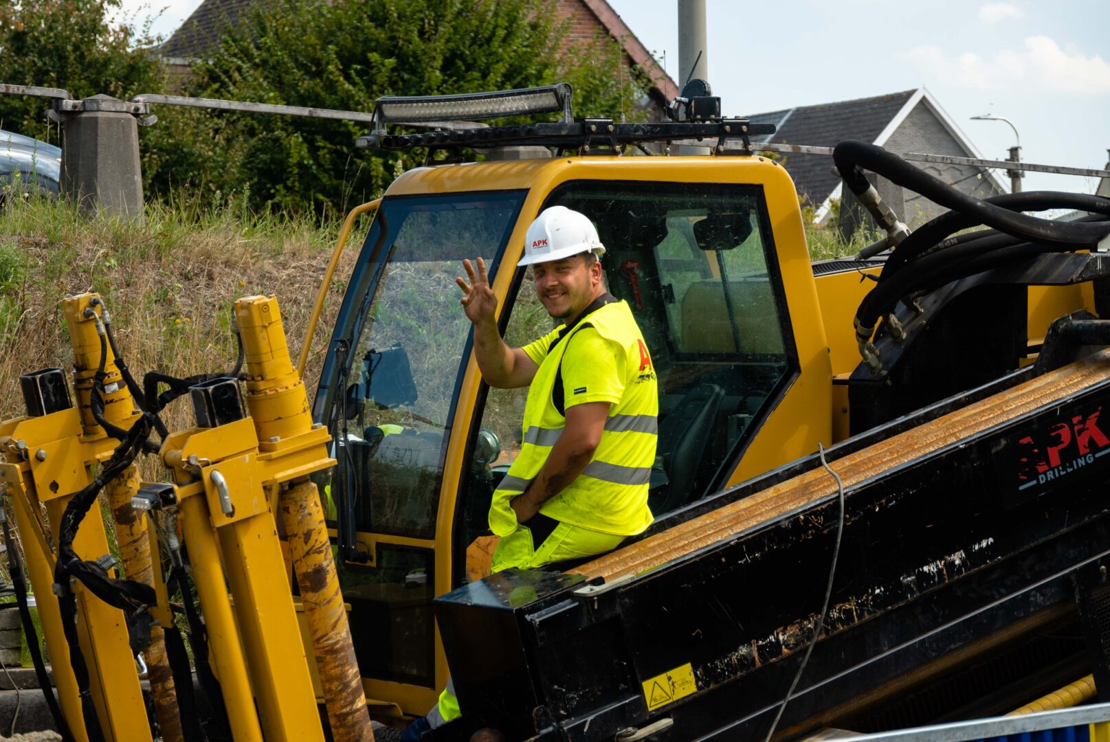 APK Drilling boort 265 meter onder de Schelde | APK Group